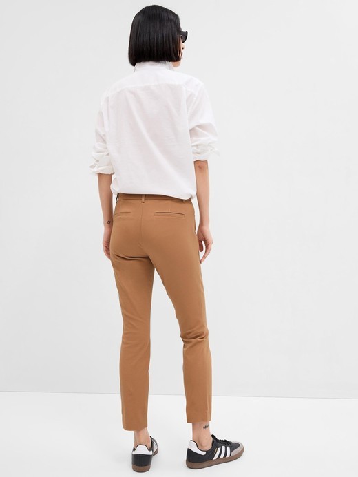Gap signature skinny ankle khaki store